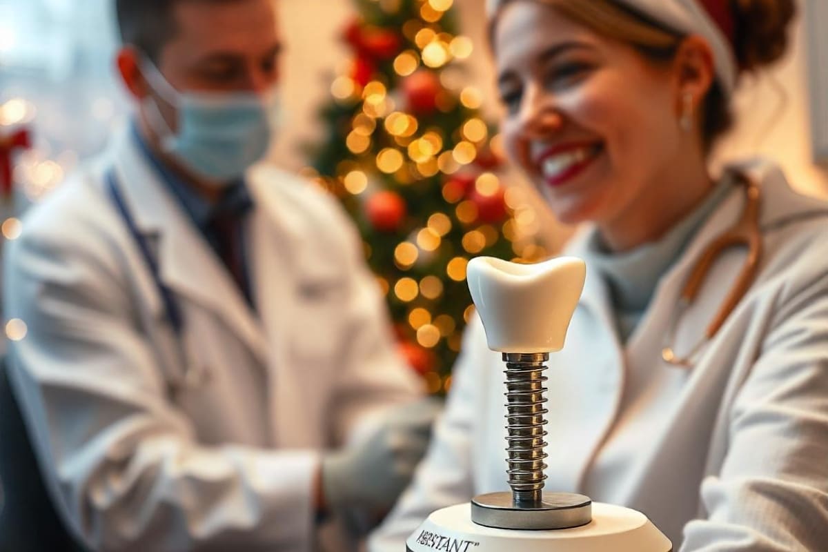 Transform Your Smile This Christmas with Implants